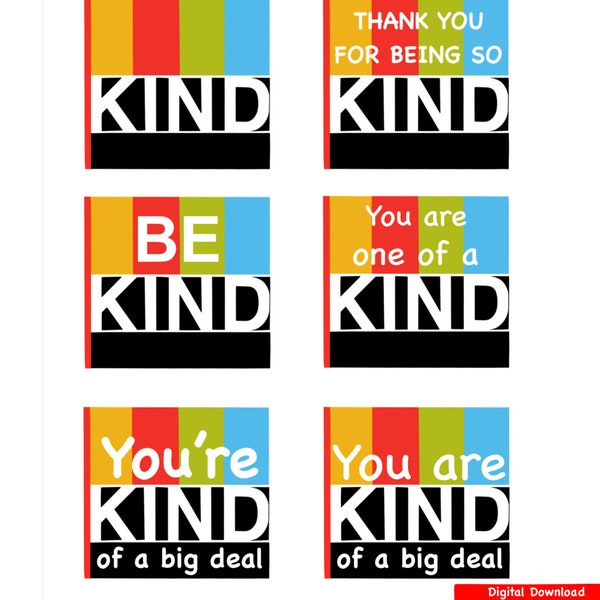 Kind Label - Etsy