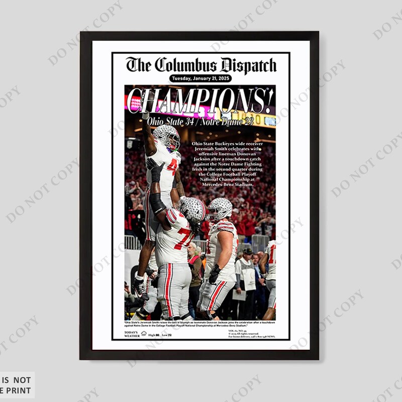 Ohio State Football Signs - Etsy