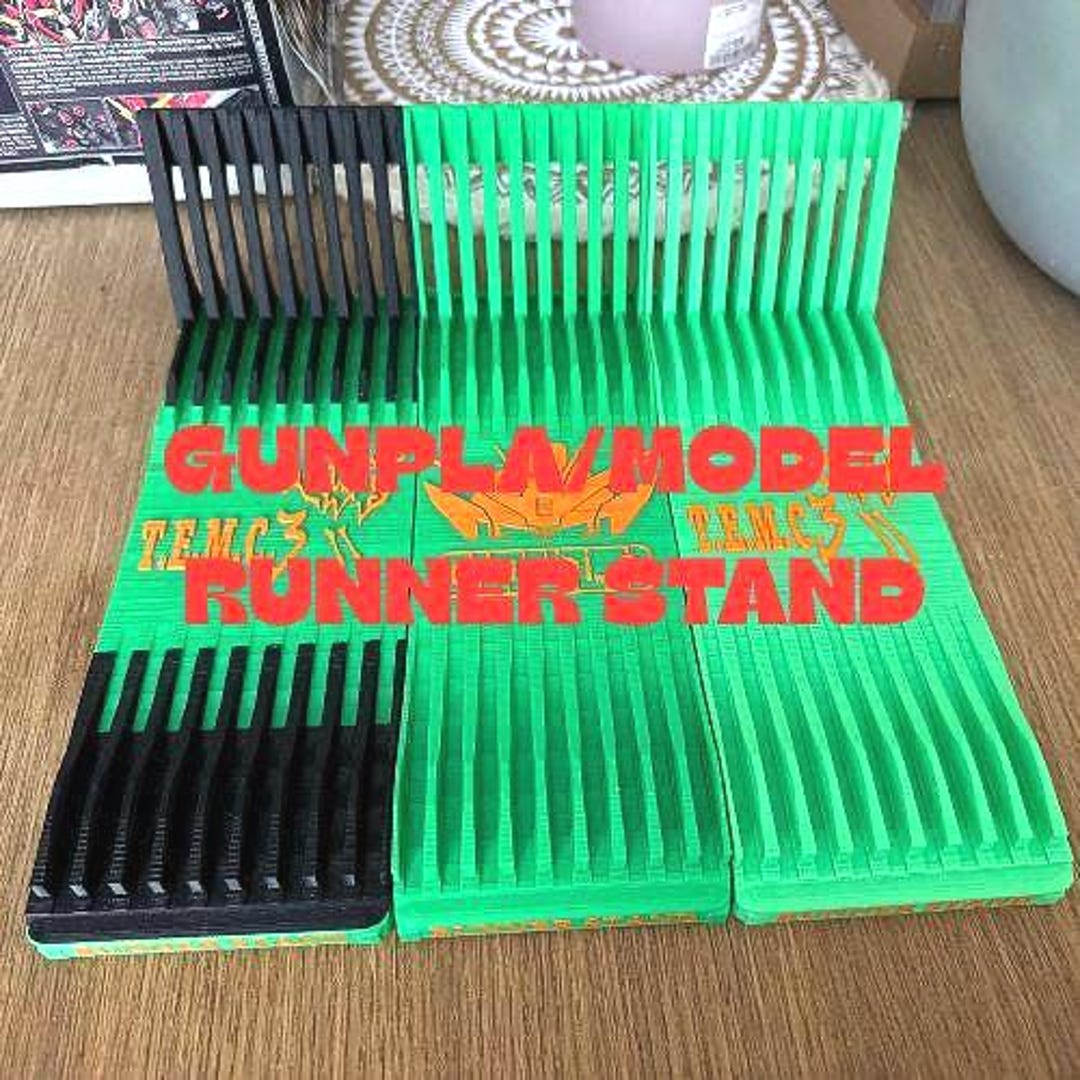 3D Printed Runner Stand Model Kit Sprue Organizer - Etsy UK