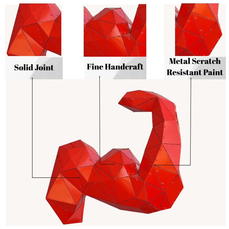 3D Metal Biceps Wall Decor, Muscle Arm Sculpture, Gym Wall Art, Fitness ...