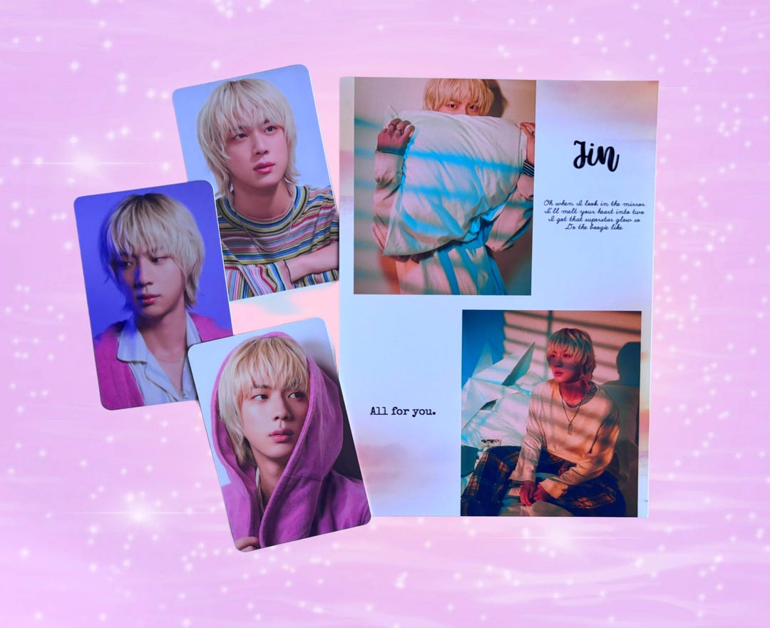 BTS Jin Set - Etsy