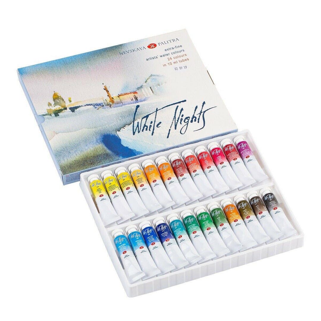 White Nights Watercolour Paint Set , High Quality Watercolours Made by ...