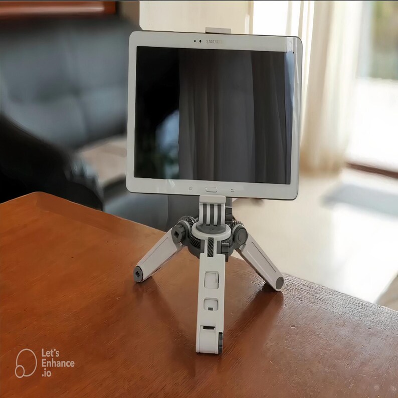 3D Printed Adjustable Phone Tripod: Compact Vlogging Stand - Etsy