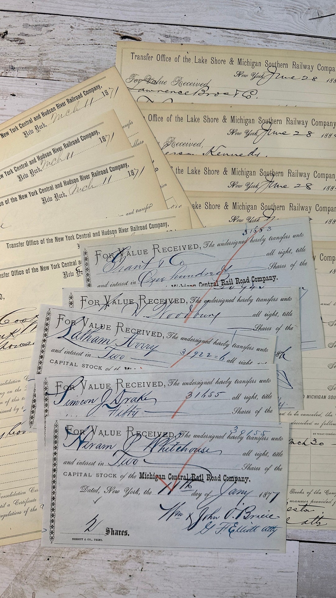 Railroad Papers - Variety Pack (15 Total Papers) - Etsy