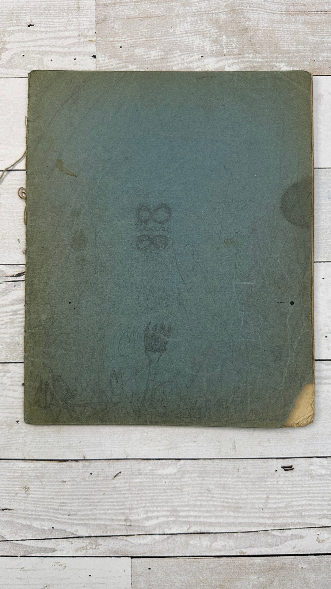 French Class Vintage School Notebook Handwriting, Old, Antique, Journal ...