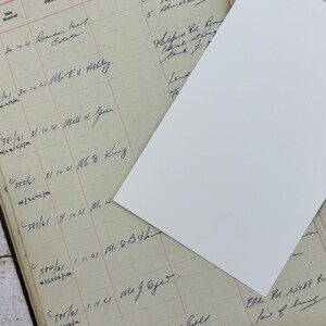 1960s Ledger From England - Register of Plans - Antique, Vintage, Old ...