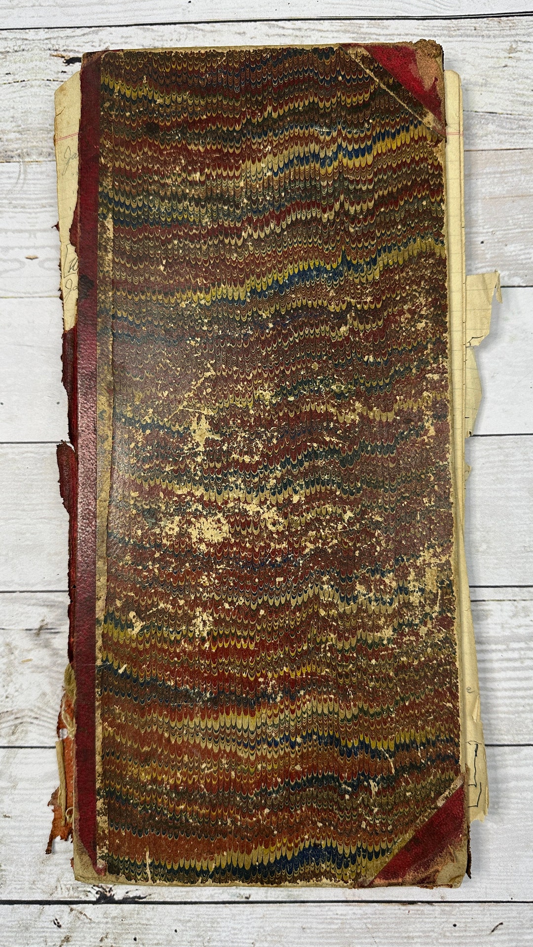 1930s Ledger Unique Size, Beautiful Writing Antique, Old, Vintage - Etsy