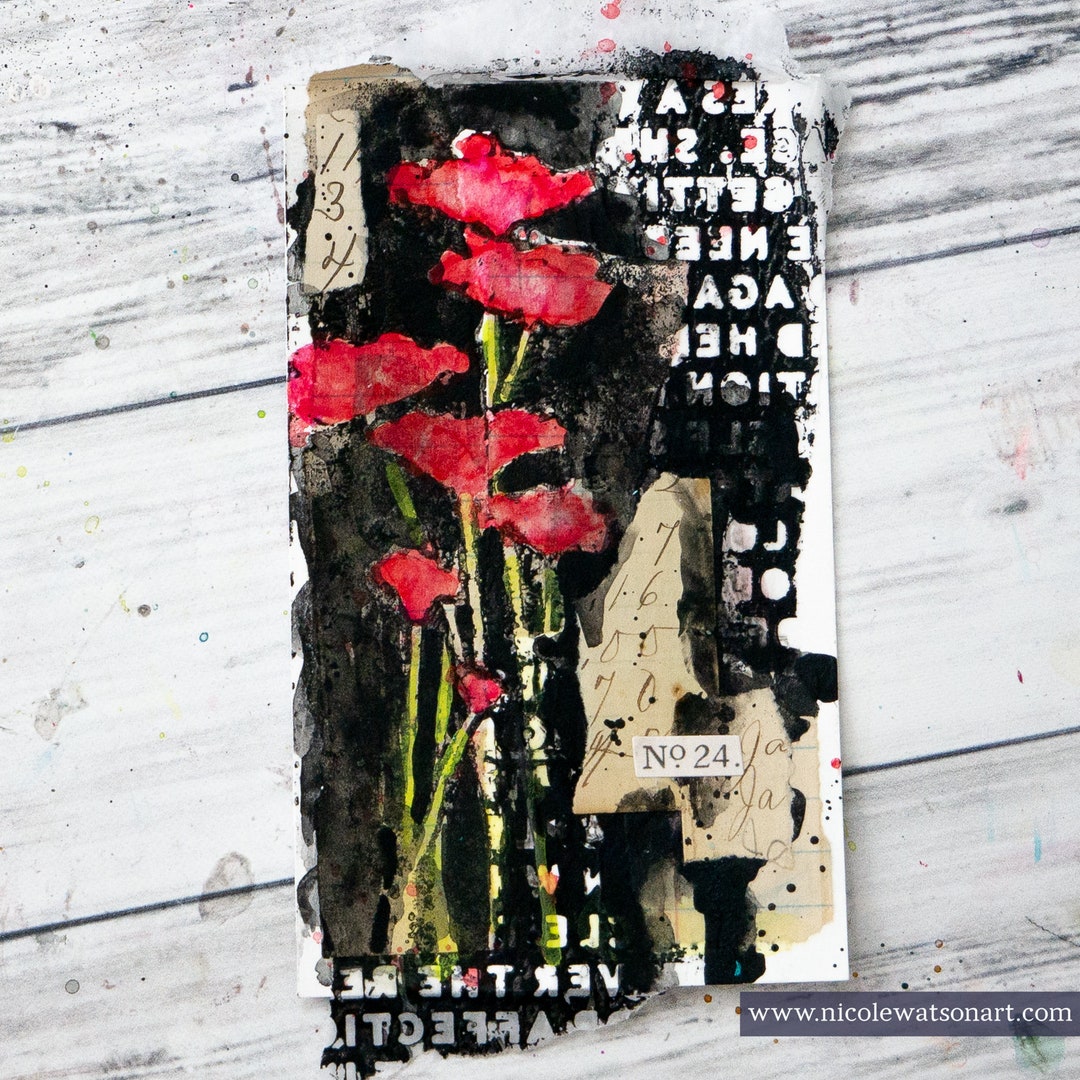 ICAD 2021 42/61 Nicole Watson Art Original Artwork, Mixed Media Index ...