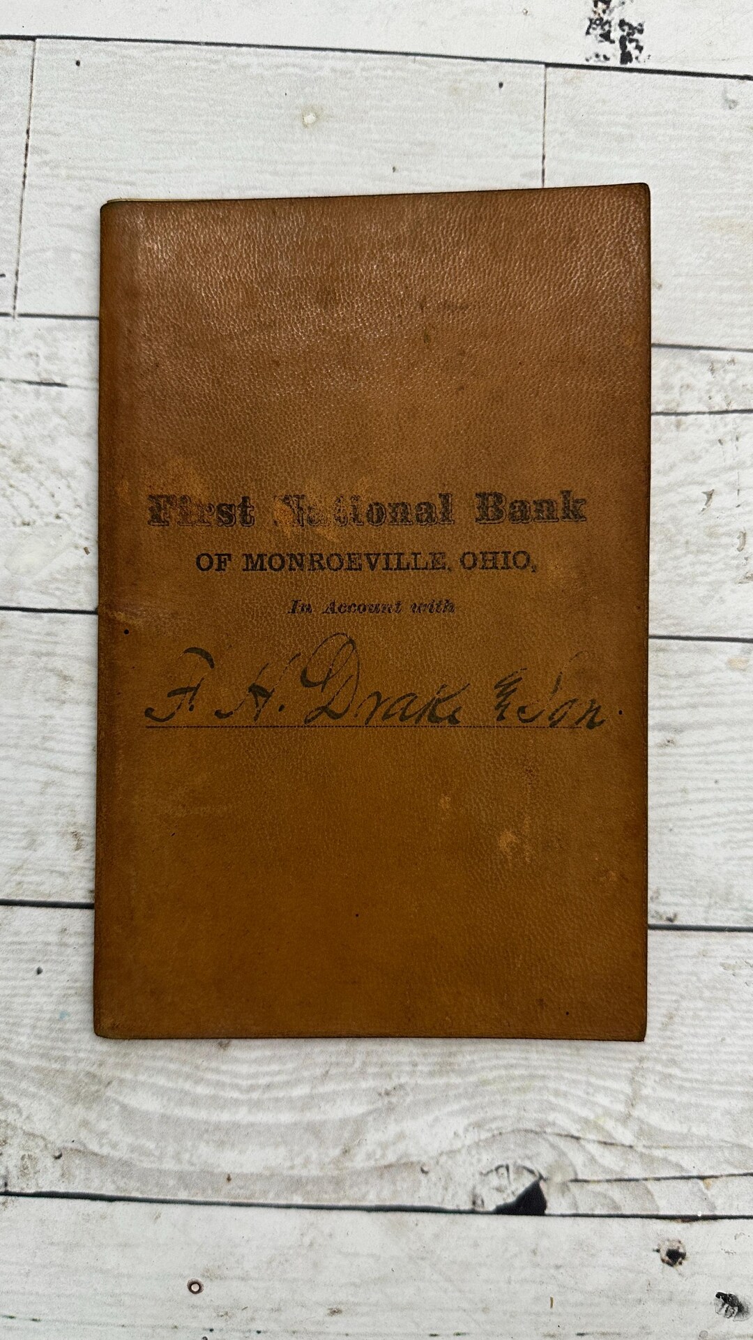 1879-80's Bank Ledger - Old, Antique, Ephemera, Beautiful Handwriting ...