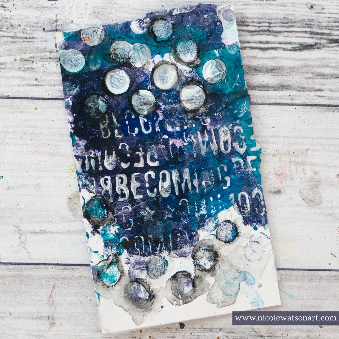 ICAD 2021 50/61 - Nicole Watson Art Original Artwork, Mixed Media Index ...