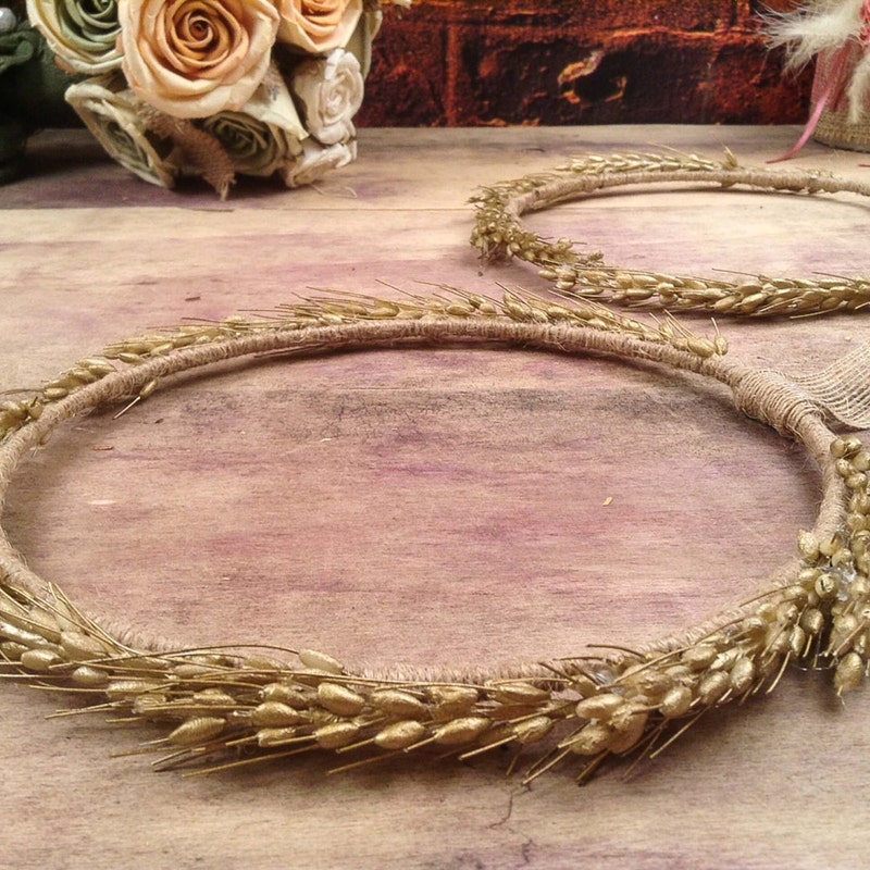 Wheat Crown - Etsy