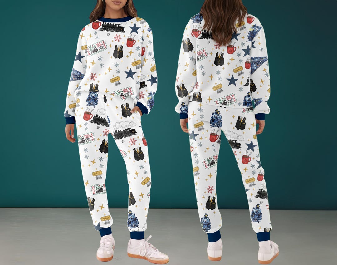 The Polar Express Pajamas Set for Women and Kids, Polar Express ...