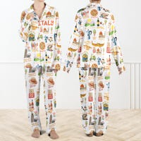 Aperol Spritz Pajamas Bachelorette Pajama Set Custom Matching Pajama ...