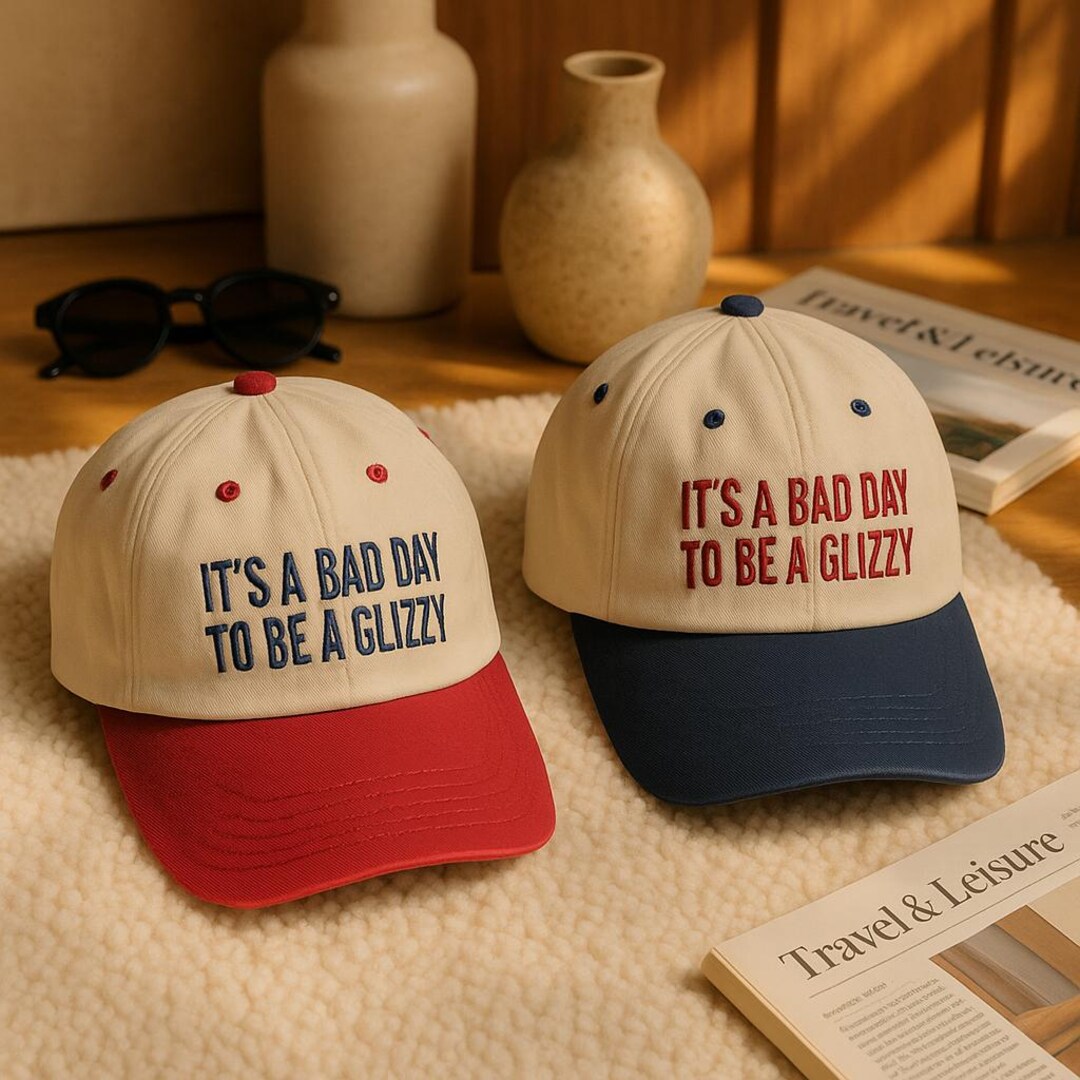Funny "it's a Bad Day to Be a Glizzy" Embroidered Dad Hat: Sarcastic ...