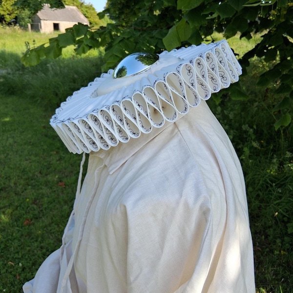 Jester Neck Ruff - Etsy