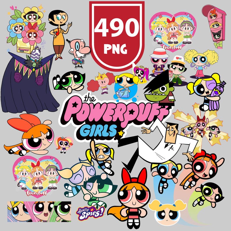 Powerpuff Girls PNG Bundle, High Quality Images (digital Download) - Etsy