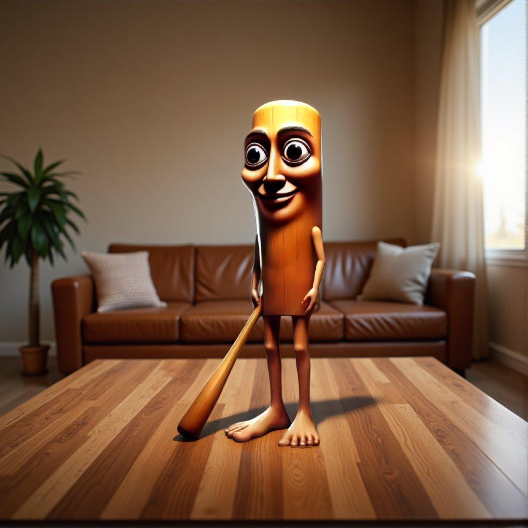 3D Printed Stickman Figurines - Tungtungtung Sahur Unique Miniature ...