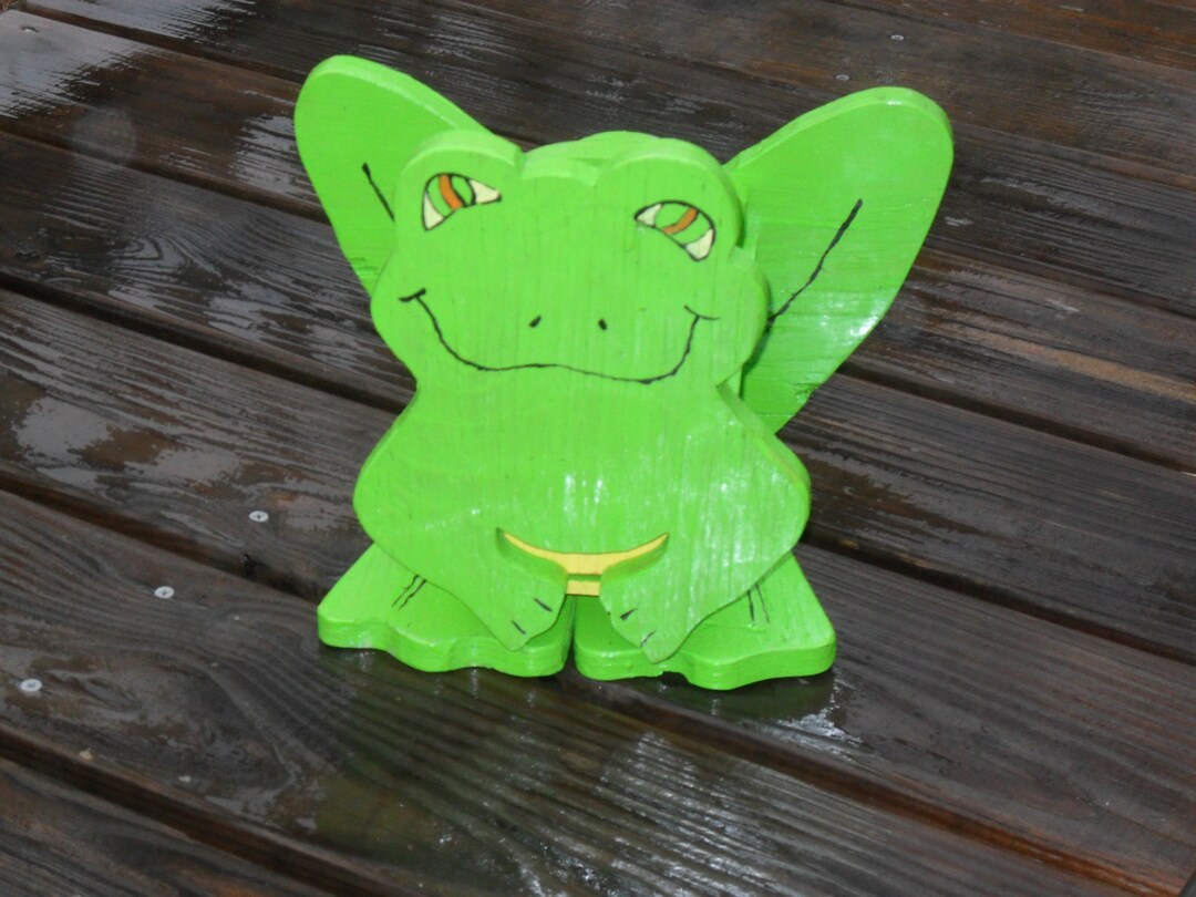 Froggy Planterbox: Holds a 4x4" Pot With Insert - Etsy