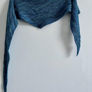 Fibonacci Shawl Knitting Pattern – Asymmetrical Triangle Lace Scarf ...