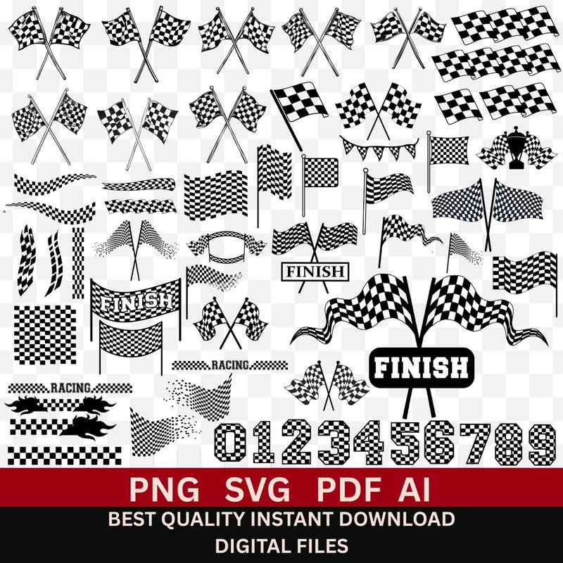 Finish Line Flag - Etsy