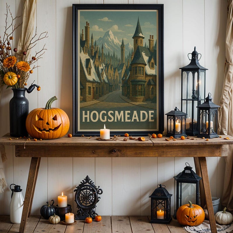 Hogsmeade Poster - Etsy