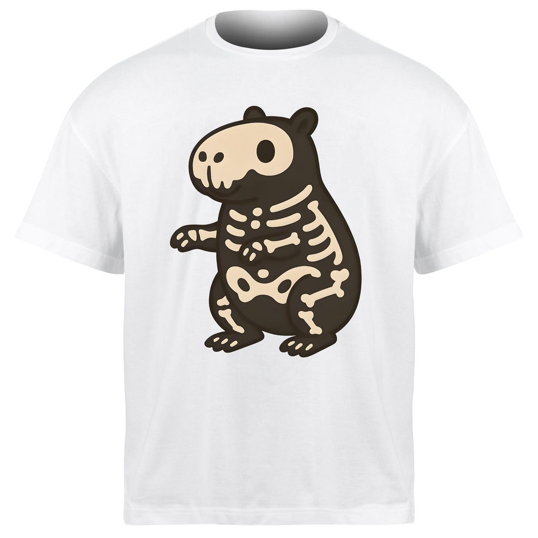 Halloween Capybara Skeleton PNG - Digital Download - Etsy UK