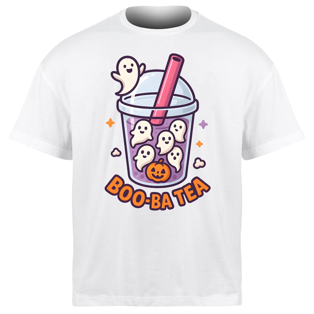 Halloween Ghost Boba Tea PNG - Digital Download - Etsy