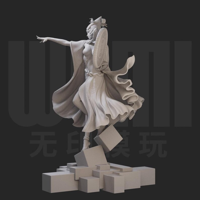 Twili Midna 3D Printing STL Model: Detailed Diorama Design (digital ...