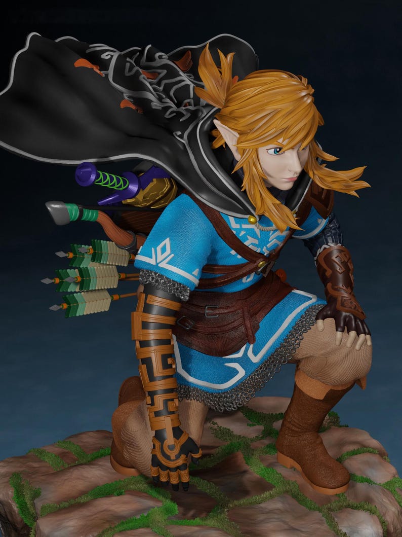 Link - Legend of Zelda STL Model for 3D Printing - Etsy