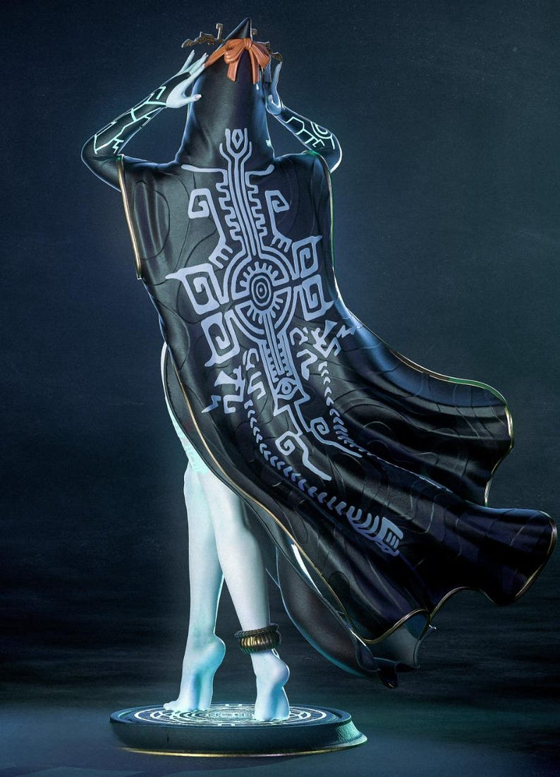 Midna 3D Print STL Model: Legend of Zelda Diorama (digital Download) - Etsy