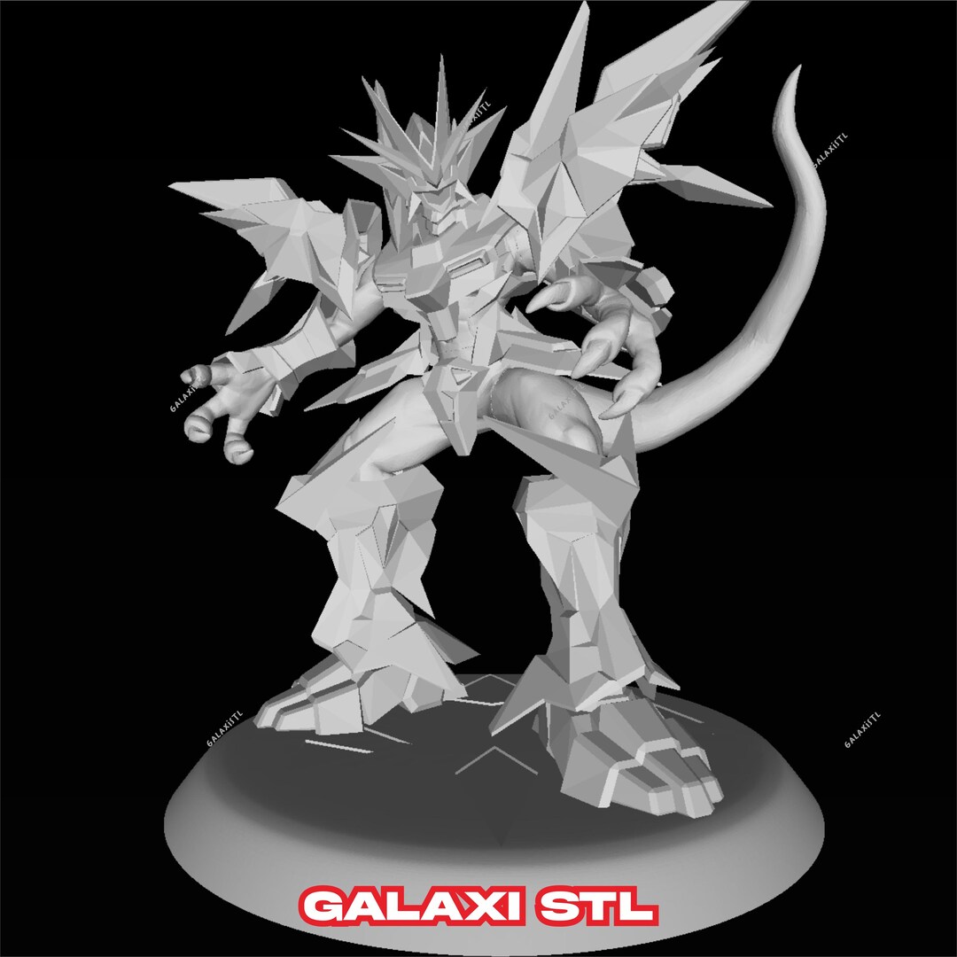 Magnamon X STL Model – Digimon Adventure 3D Printable Figure (digital ...