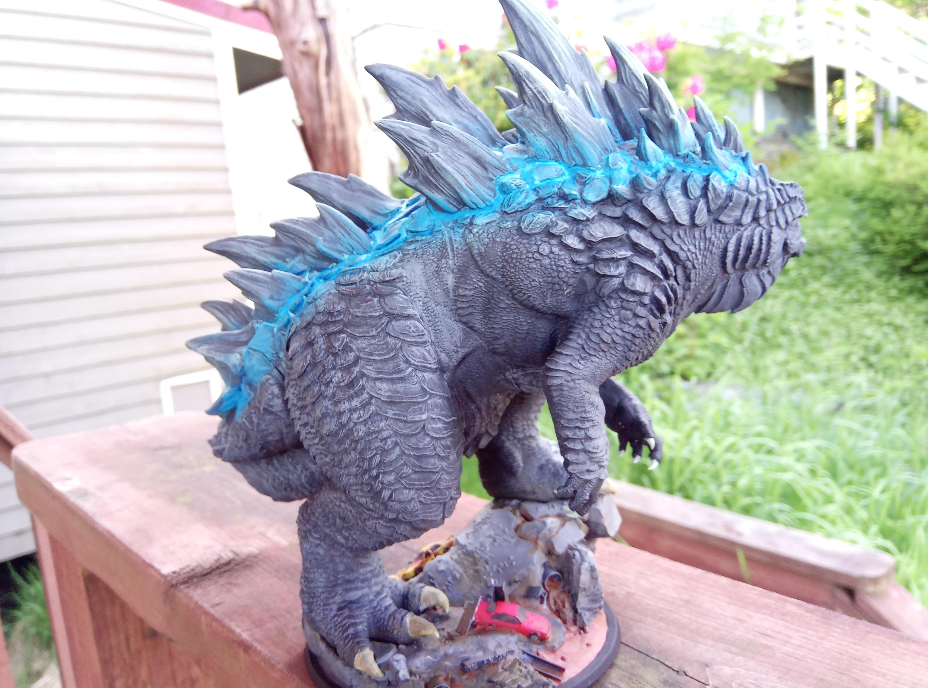 Godzilla STL File: High Detail Kaiju 3D Print Model (digital Download ...