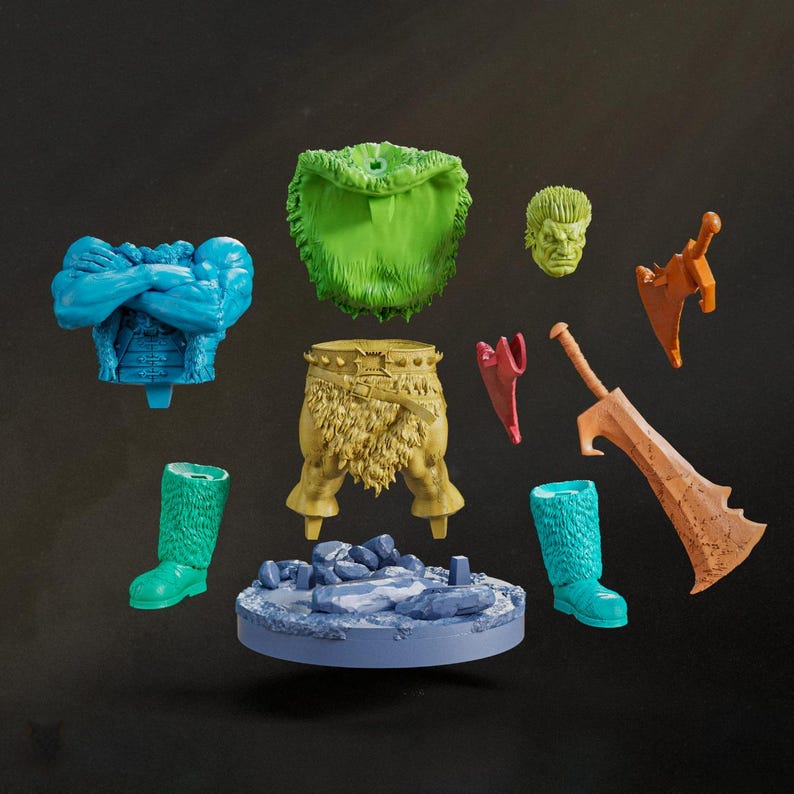 Zodd From Berserk STL Model: 3D Printable Figure (digital Download - Etsy