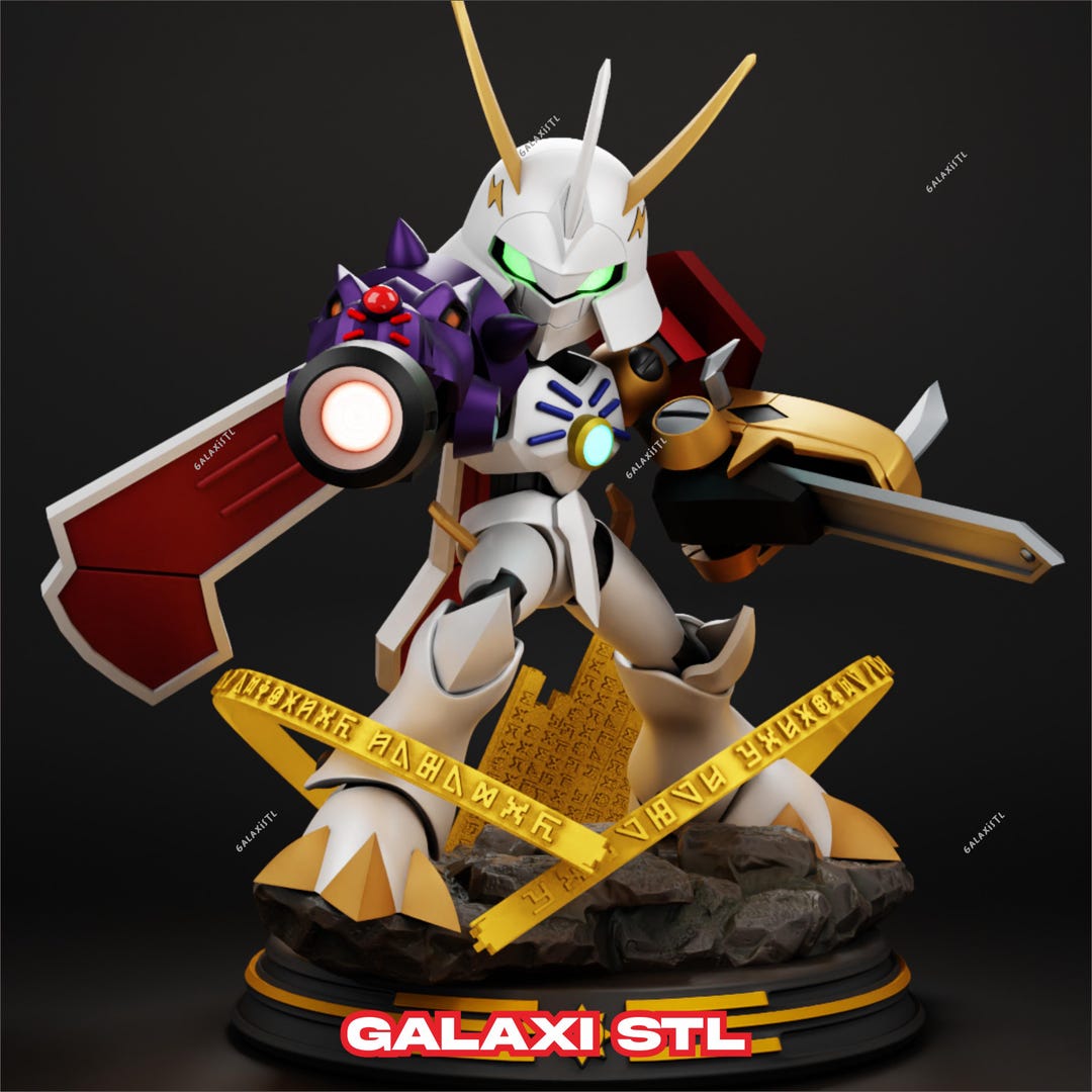 Omega Knight STL Model: Resin Printer Figure Diorama (digital Download ...