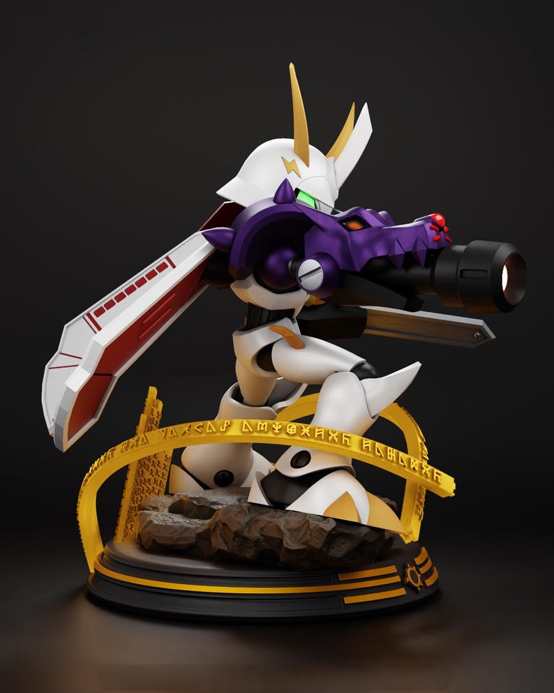 Omega Knight STL Model for Resin Printer Figure 3D Printing - High ...