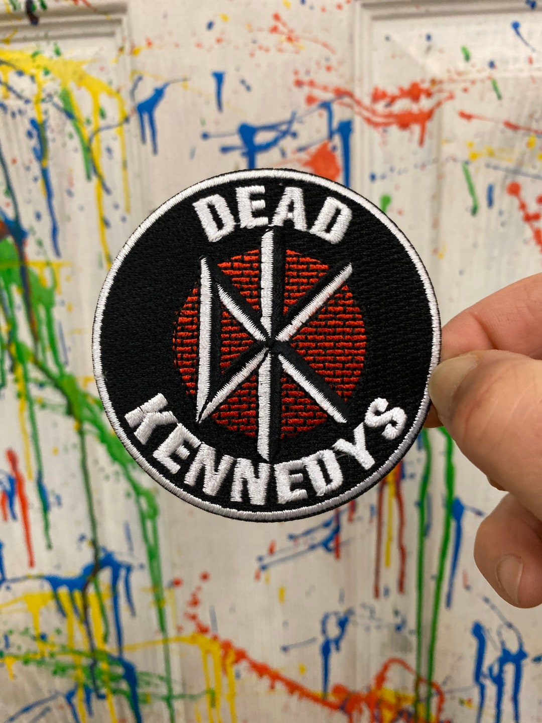 FREE SHIPPING DK Dead Kennedy Iron on Patch - Etsy