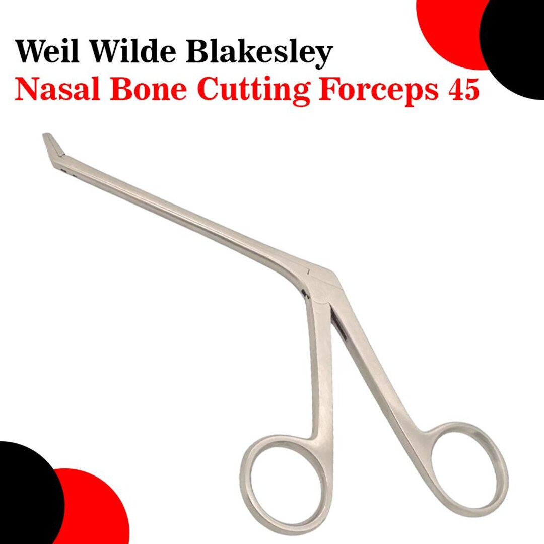 Handmade Weil Wilde Blakesley Nasal Bone Cutting Forceps 45 Degree ...