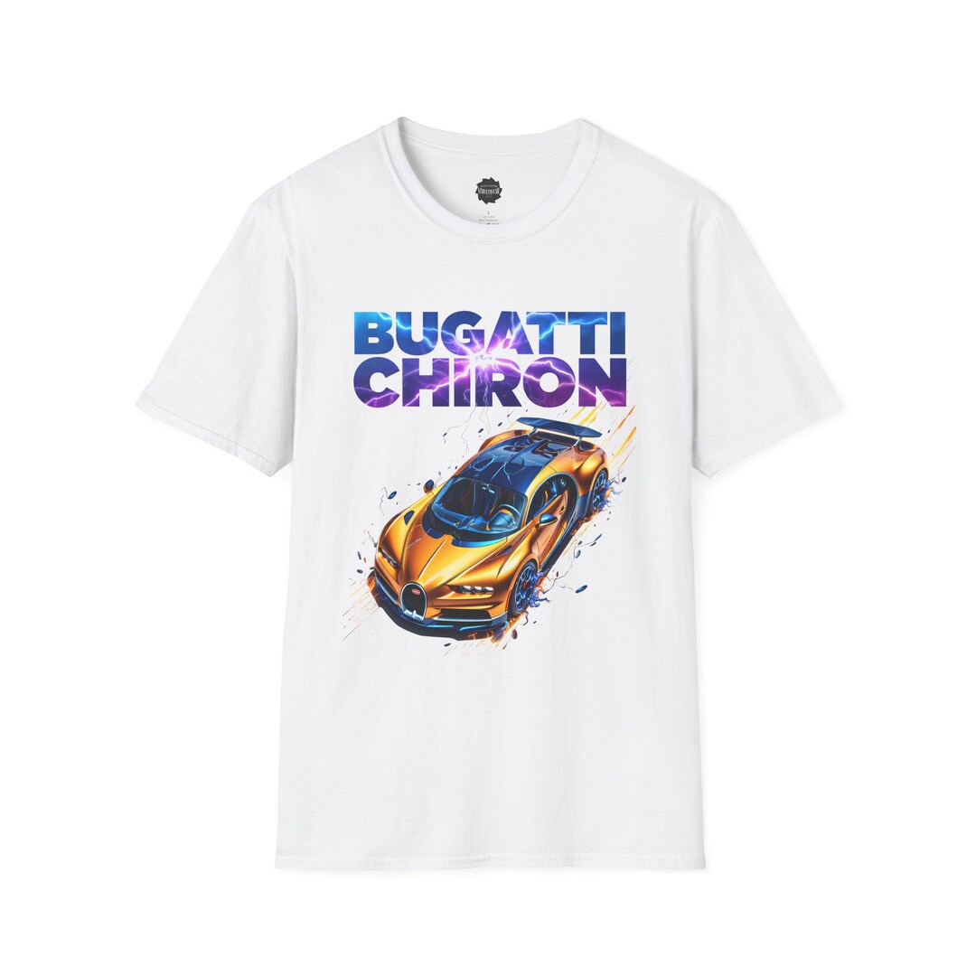 Bugatti Chiron Graphic T-shirt, Car Enthusiast Gift, Unique Racing Tee ...