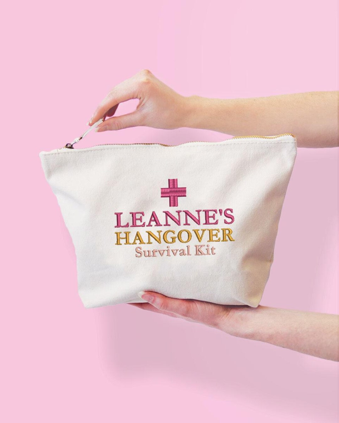 Personalised Hangover Survival Kit Bag, Ready to Be Filled With ...