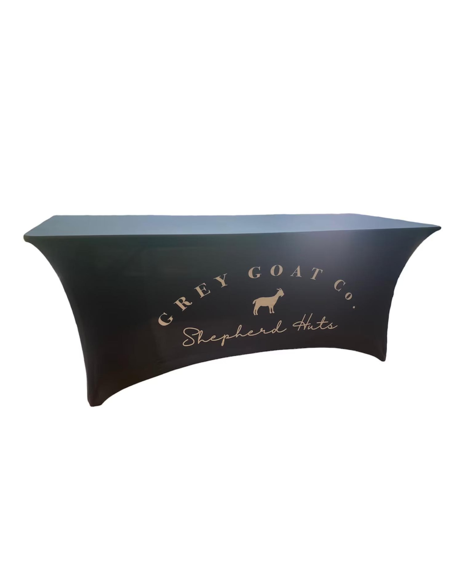 6' Trade Show Spandex Stretch Tablecloth Printed With Your Company Logo ...
