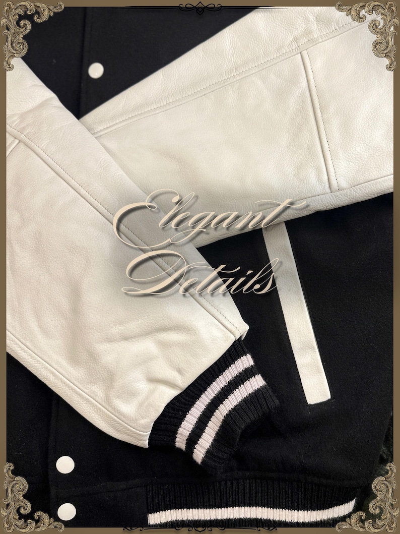 Blue Wool Varsity Jacket: Yellow Leather Sleeves, Letterman Baseball ...