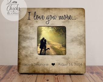 Love You More Frame | Etsy