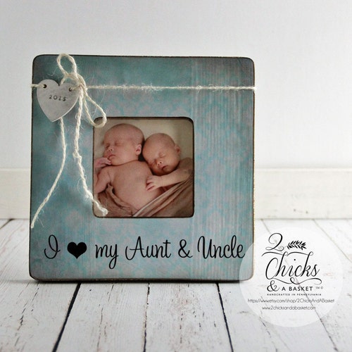 Aunt Uncle GIFT Personalized Picture Frame Auntie Uncle From - Etsy