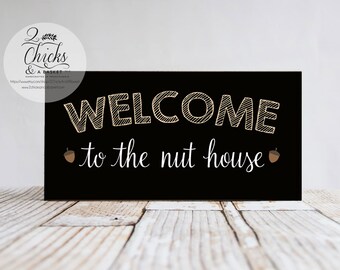 Welcome Nut House - Etsy