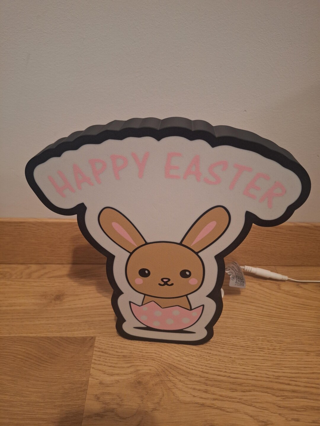 Easter Bunny LED Night Light: 3D Printed Kids Room Decor - Etsy