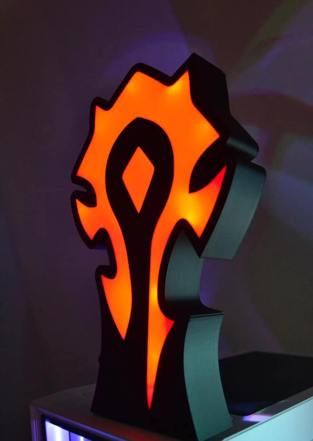 Wow Horde LED Lamp, World of Warcraft Lightbox - Etsy
