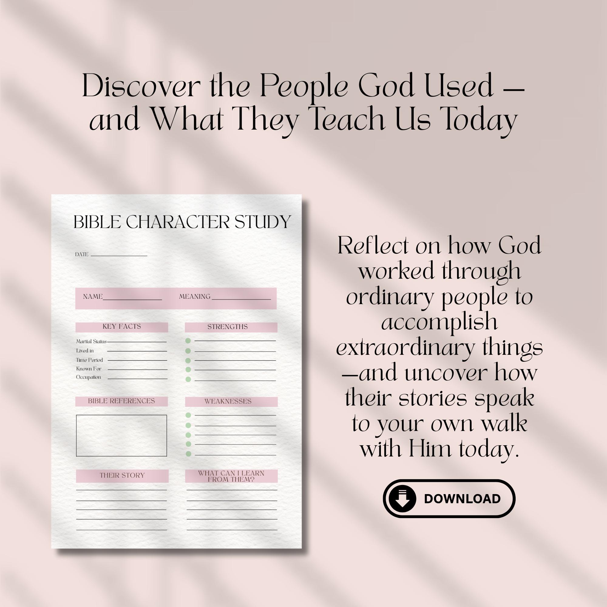 Bible Study Bundles Printable | Bible Study Journal, SOAP Bible Study ...