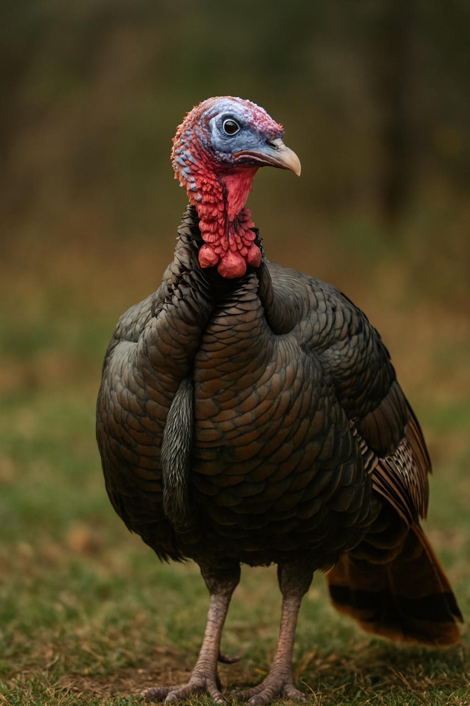 Turkey Digital Art Print | Wild & Domestic Turkey Wall Decor | Farm ...