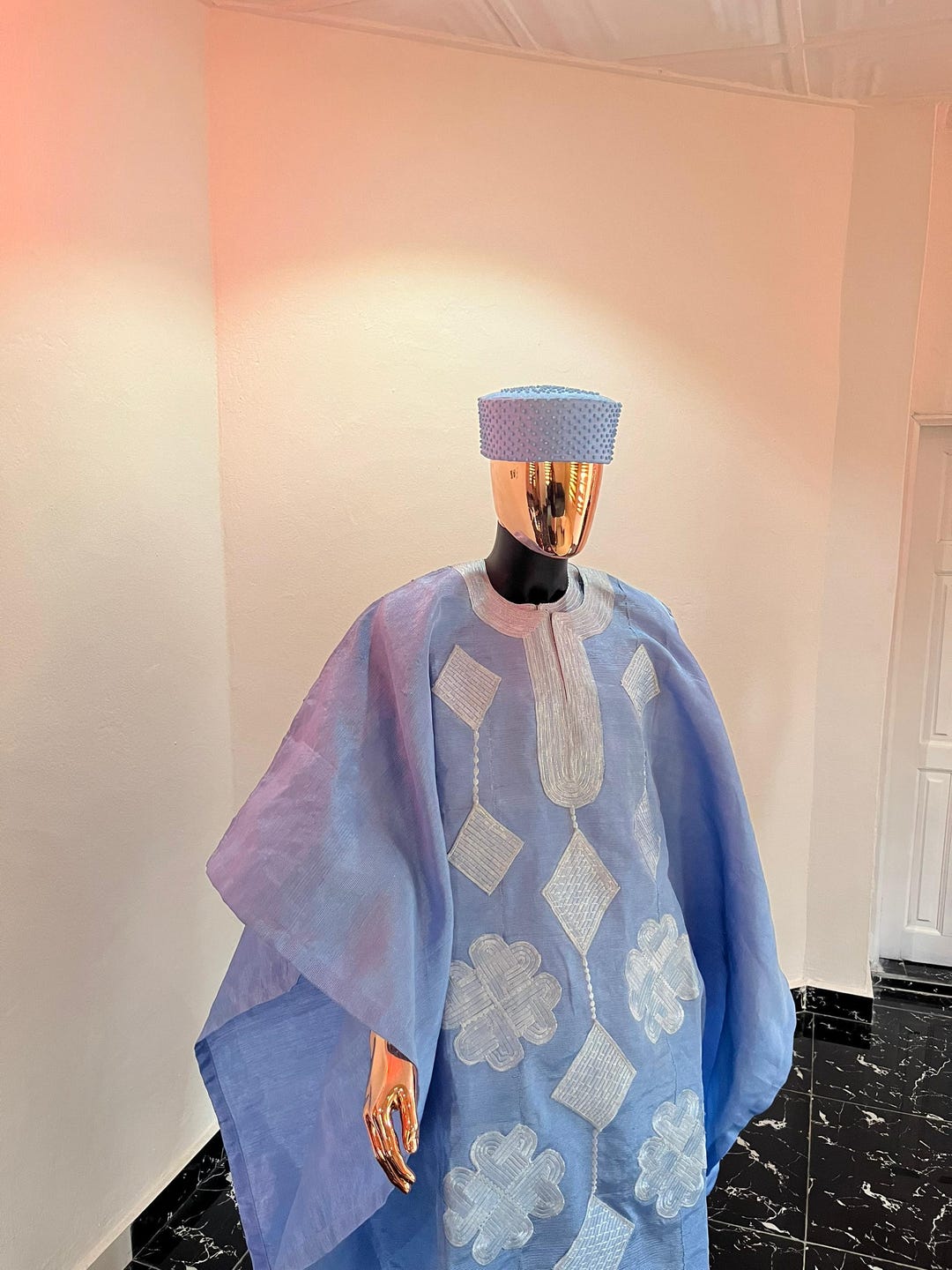 African Men's Agbada: Traditional Wedding Suit, Groom's Outfit - Etsy