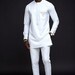 White Senator Suit for Men | African Wedding Outfit - Etsy